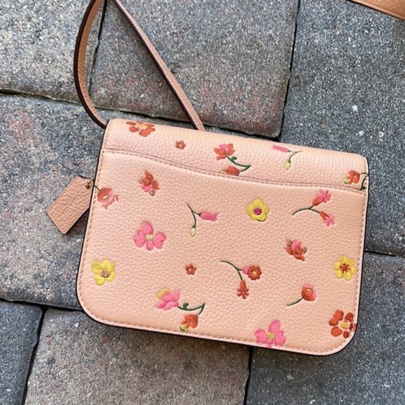 Coach | Bags | Coach Mini Brynn Crossbody With Mystical Floral Print ...